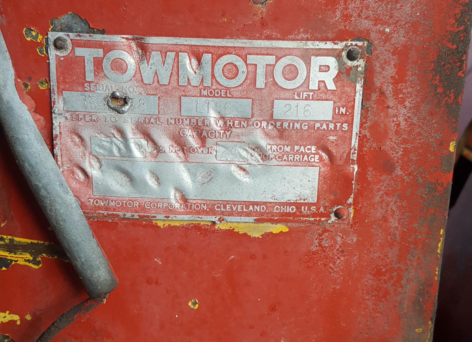 TOWMOTOR forklifts pictures and history