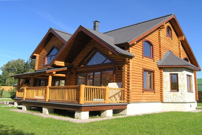 Ons HOUTEN HUIS een Finn Logs blokhut WONING